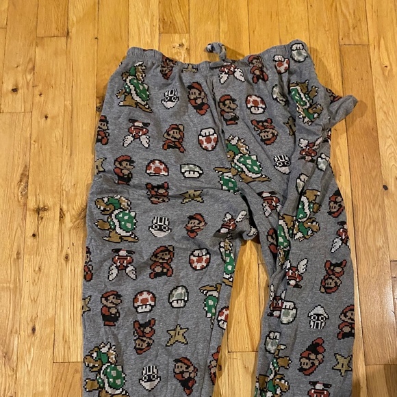 Nintendo | Pants | Super Mario Pj Pants | Poshmark
